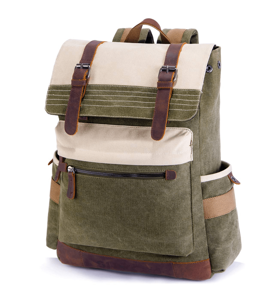 Vintage Canvas School Bag | China Backpack Supplier