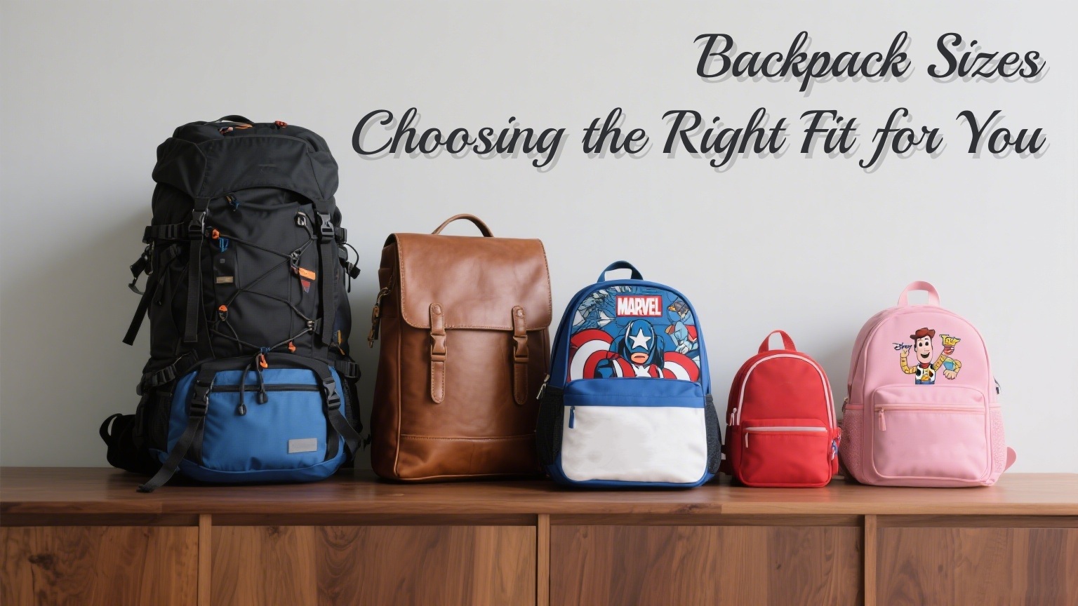 Backpack Sizes—Choosing The Right Fit For You | Honeyoung